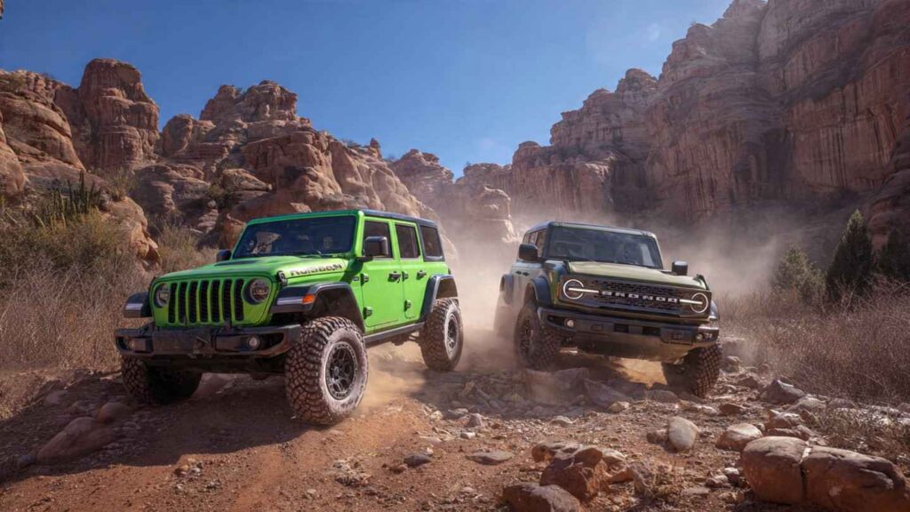 2026 Jeep Wrangler vs. Ford Bronco: Off-Road Icons Compared on Real ...