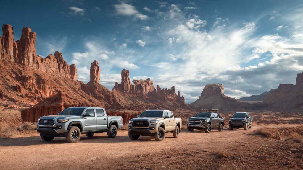 Midsize Truck Comparison: Tacoma, Colorado, Ranger, and Ridgeline ...
